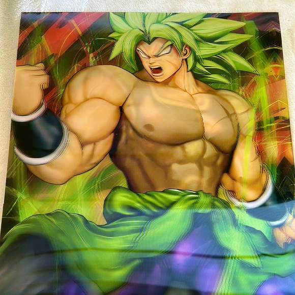Accessories | New 3d Motion Poster Broly Dragon Ball Z | Poshmark